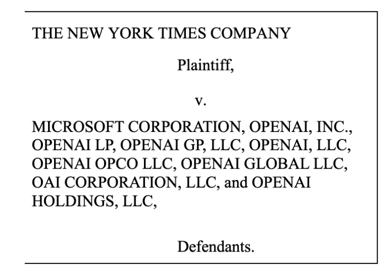 The New York Times Vs. OpenAI And Microsoft: A Landmark Copyright And ...