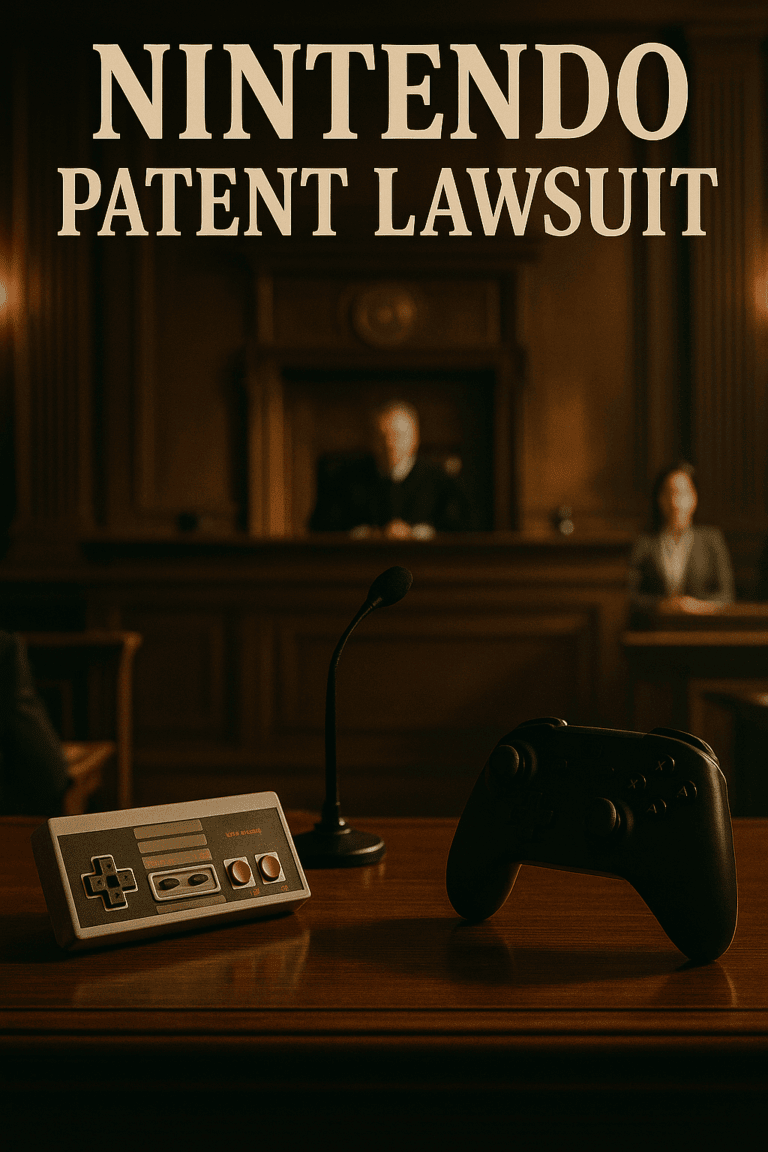 Nintendo Patent Lawsuit: Future Of Gaming Revealed
